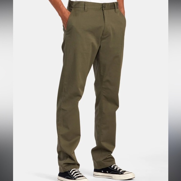 RVCA | Pants | Rvca Weekend Stretch Casual Chino Pants | Poshmark